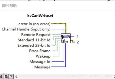 Labview的can通讯labview Can通信 Csdn博客
