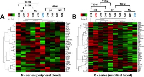 Heatmap Of The Differentially Altered Proteome Implicated In The