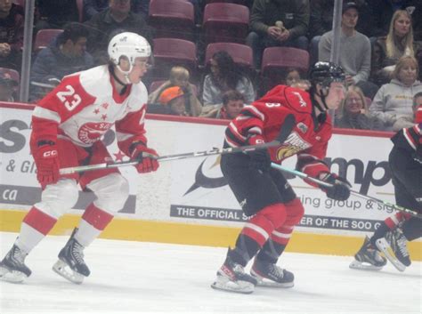 Soo Greyhounds Win 5 4 Over Niagara Icedogs In Ohl Action Sault Star