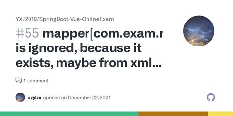 Mapper Exam Mapper ExamManageMapper FindAll Is Ignored Because It