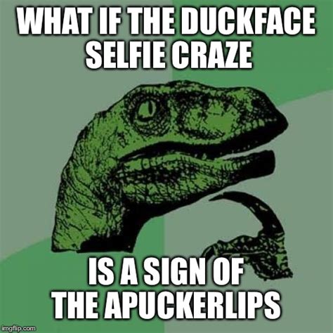 Duck Face Selfie Craze