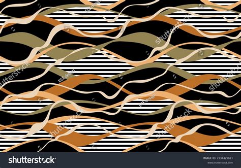 Abstract Waves Pattern Vector Illustration Stock Vector Royalty Free 2134429611 Shutterstock