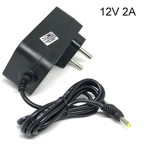 Dc Power Supply Adapter 12v 2a Battery And Power Supply
