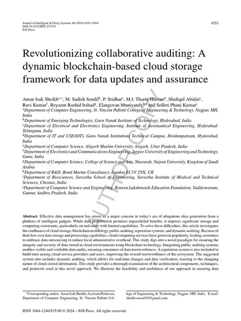 Jifs237474 Revolutionizing Collaborative Auditing A Dynamic Blockchain