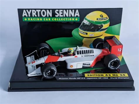 MINICHAMPS AYRTON SENNA 24 Mclaren Honda MP4 4 Japanese GP 1988 1 43