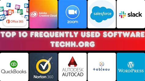 Top 10 Software Powering Modern Technology