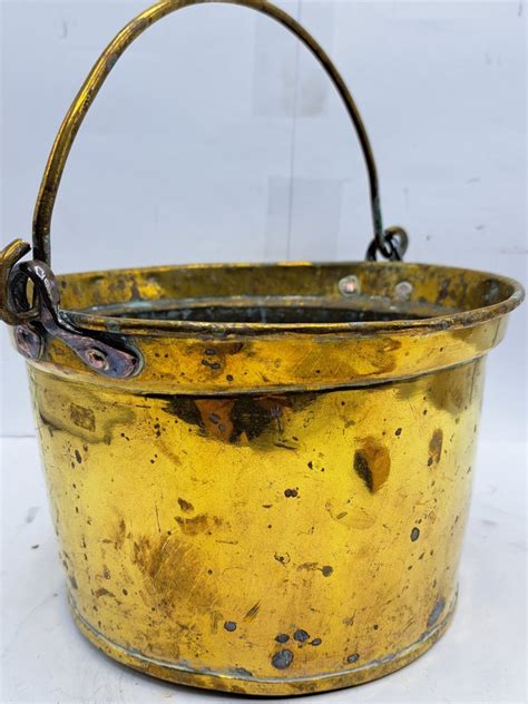 Bucket Handle Pot Brass Catawiki