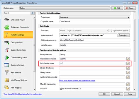 Using Stm32cubemx Startup Code Generator With Visualgdb Common Problems