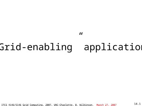 ppt “grid enabling” applications dokumen tips