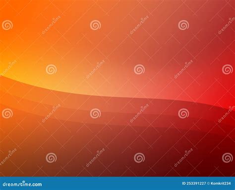 Abtract Orange Red Curve Wave Background Stock Illustration