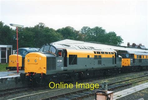 Railway Photo 6x4 Class 37 37196 Ex Works Kings Lynn Gala Day 29990 £
