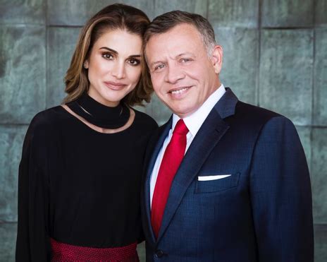 Le Roi Abdallah II De Jordanie Et La Reine Rania En Tunisie