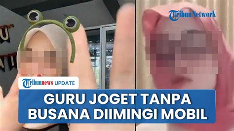 Bu Guru Salsa yang Viral Joget Tanpa Busana Mengaku Dijebak Pacar Online Diiming-imingi Mobil ...