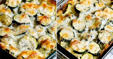 Easy Cheesy Zucchini Bake Quick And Healthy Recipe