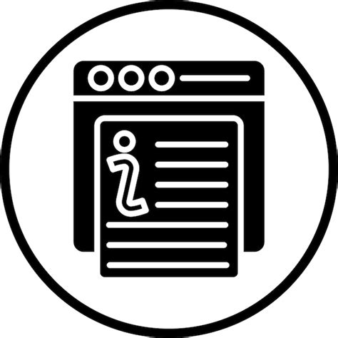 Premium Vector Vector Design Documentation Portal Icon Style