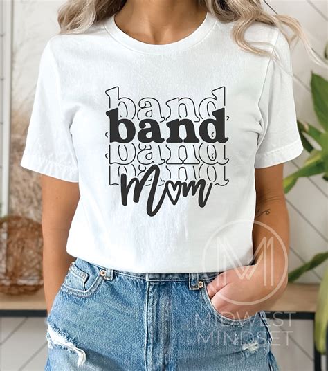 Band Mom Shirt Marching Band Mom Band Mom Life Tee Drumline Mama