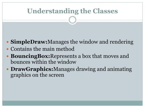 Java Assignment Sample Building Software With Objects Graphics Containers And Animation Ppt