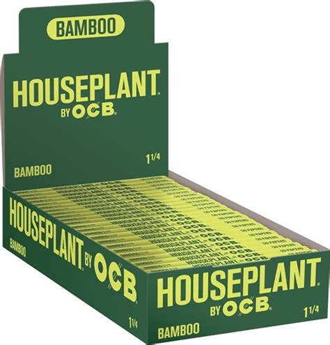 Houseplant Ocb 1 14 Rolling Papers Bamboo 4 Aces Wholesale