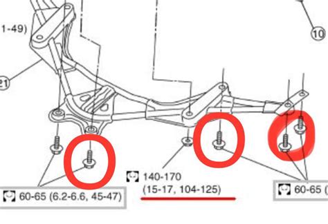 Front Subframe Brace Bolt Part Numbers Scrolller