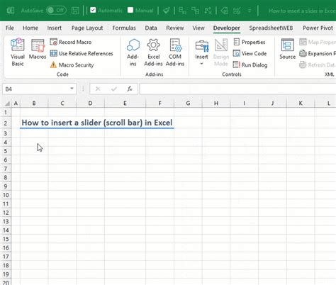 Use Slider In Excel At Nicole Bentley Blog