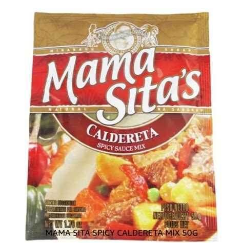 Mama Sita Spicy Caldereta Mix 50g2pcs Lazada Ph