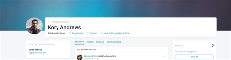 Personal Profile Banner Workvivo Help Center