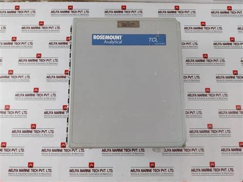 Rosemount Tcl 12 Tcl Total Chlorine Sampling Unit Aeliya Marine