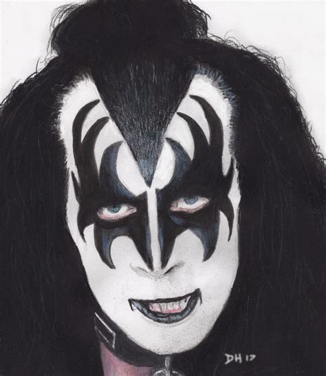 Gene Simmons Drawing