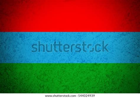 Karelia Flag Illustration Symbol Stock Illustration 544024939