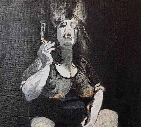 Goddess Of Boobs Acrylic On Canvas Reroticart