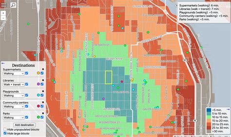 This Interactive Heat Map Will Show You The Most Walkable Neighborhoods Lifehacker
