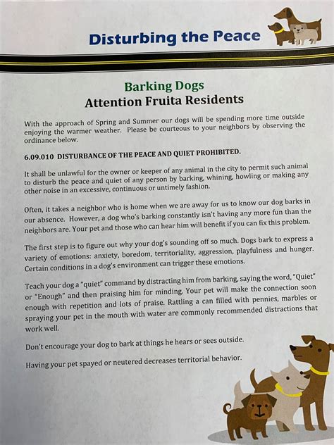 How Do I Complain About A Neighbors Barking Dog
