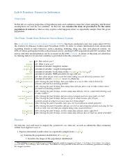 Lab Practice Lab Practice Errors In Inference Overview In This Lab We Explore Properties