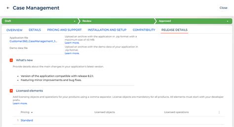 Steps To Publish The Marketplace Listing Using Creatio Marketplace