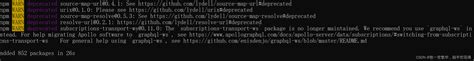 解决在安装vue Cli脚手架出现的问题npm Warn Deprecated Source Map Url Csdn博客