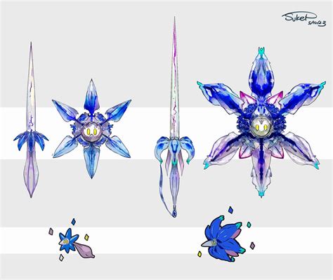 Glimmora And Glimmet Pokemon Drawn By Sukepmonster Danbooru