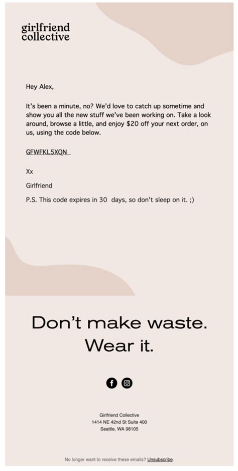 15 Discount Offer Win Back Email Templates And Examples To Inspire Your