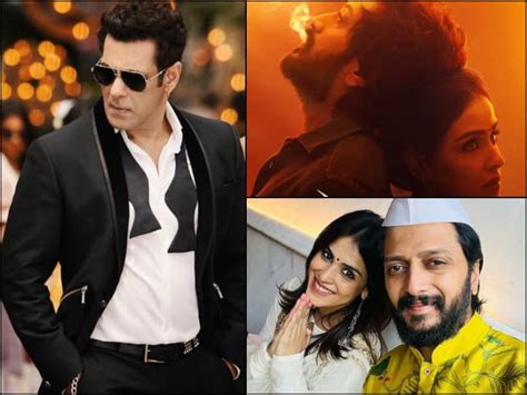 Riteish Deshmukh Genelia Dsouza Starrer Marathi Film Ved Poster Release