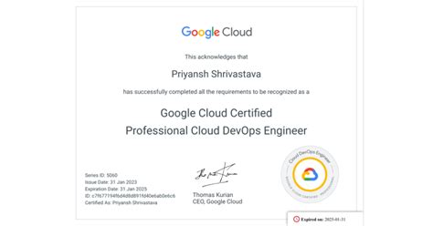 priyansh shrivastava on linkedin professional cloud devops engineer