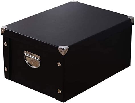 Guozi Collapsible Storage Box Decorative Memory Box With Lid And Metal