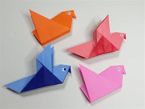 초간단 새 접기 쉬운 종이접기 간단한 종이접기 새 만들기 새 접는 방법 네이버 블로그