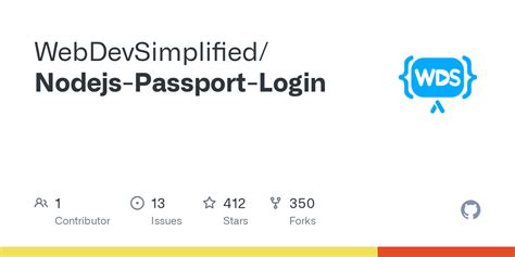 Github Webdevsimplifiednodejs Passport Login