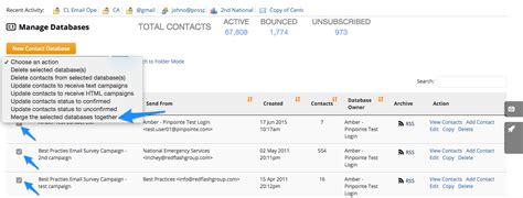 How Do I Merge Databases Pinpointe Support