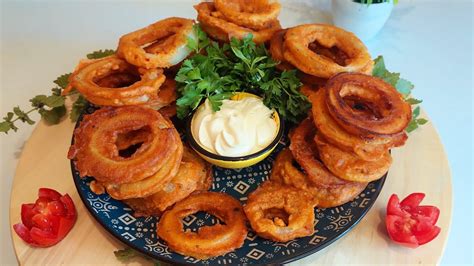 ЗНАМЕНИТЫЕ ТУРЕЦКИЕ луковые кольца. ЭТО ОЧЕНЬ ВКУСНО! - YouTube