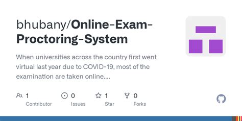 Github Bhubany Online Exam Proctoring System When Universities