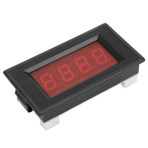 Cikonielf ampèremètre de panneau 5135A DC5V 3 1 2 Digit Red LED Digital