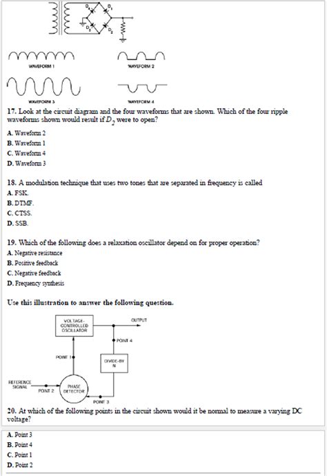 Solved Look At The Circuit Diagram And The Four Waveforms Chegg