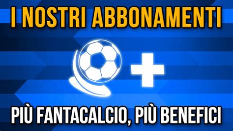 PiÙ Fantacalcio PiÙ Consigli E Guide PiÙ InterattivitÀ Fantaworld