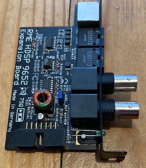 Rme Hdsp 9652 Et Adaptateur Pci Vers Pci Express Lorraine Audiofanzine