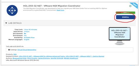 Vmware Hands On Labs